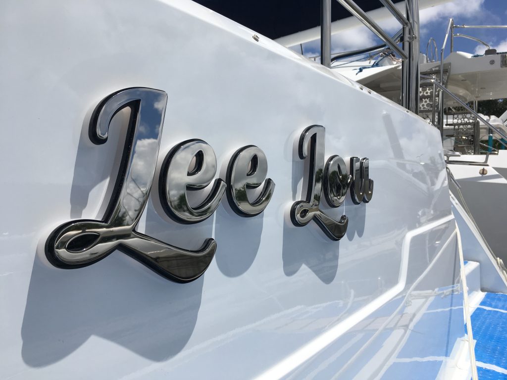 Portfolio | Yacht Lettering
