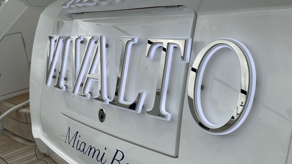 Yacht Lettering - Luxury Signs For Yachts