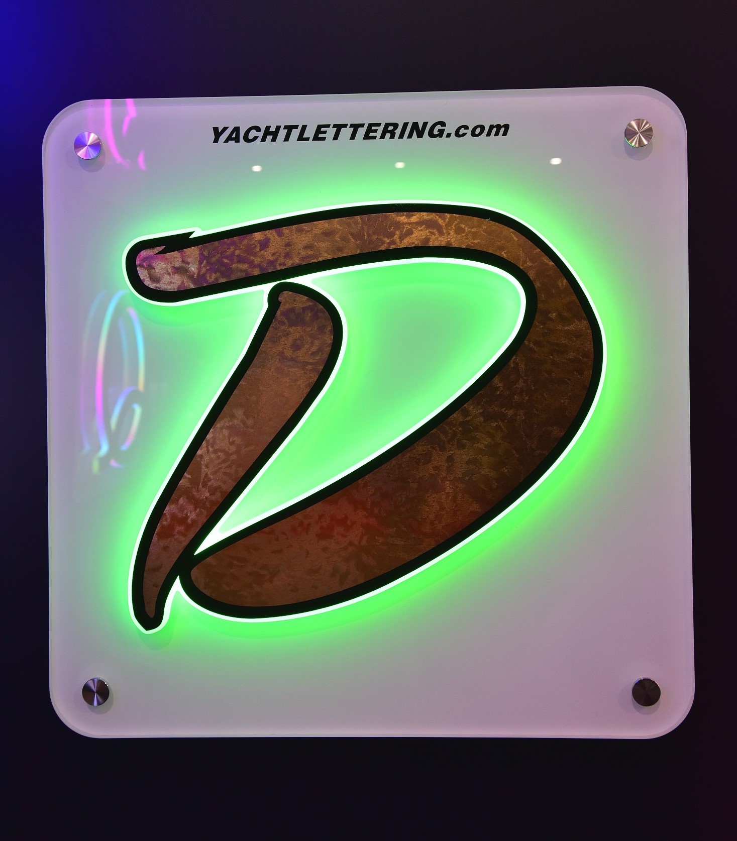 Stainless Steel & Acrylic Marine Lettering | Custom Signage For Luxury