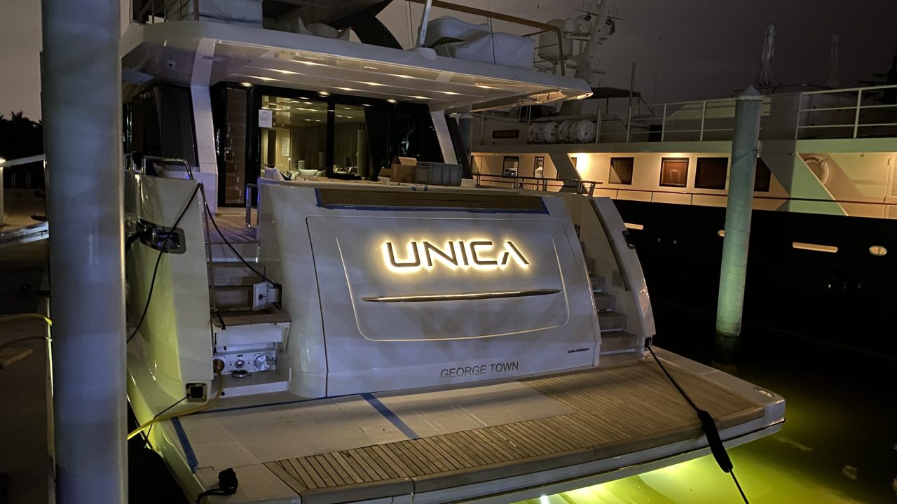 Yacht Lettering - Luxury Signs For Yachts