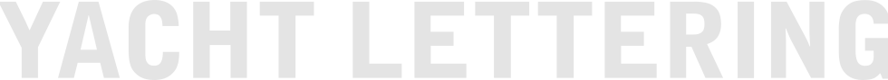 Yacht Lettering - Luxury Signs For Yachts