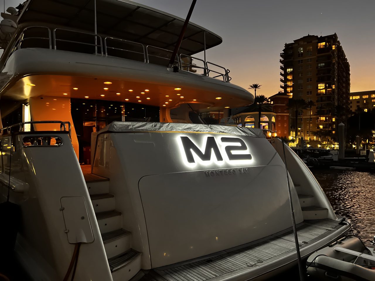 Portfolio - Yacht Lettering