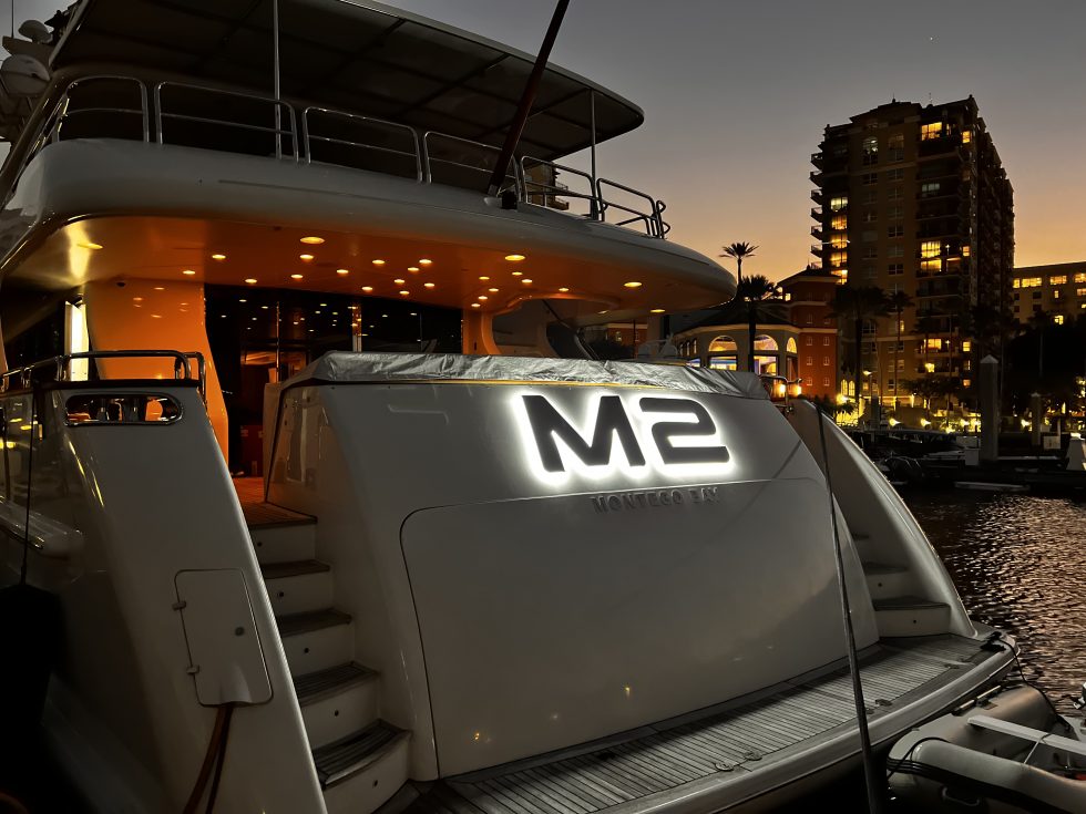 Portfolio - Yacht Lettering
