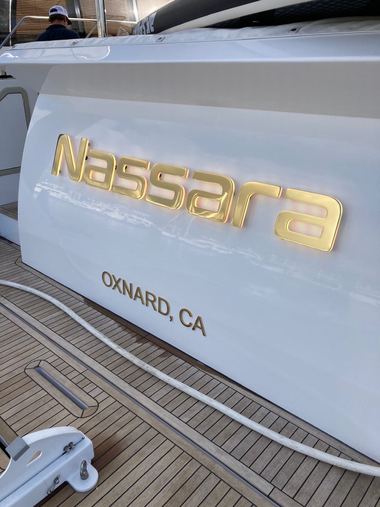 Portfolio - Yacht Lettering